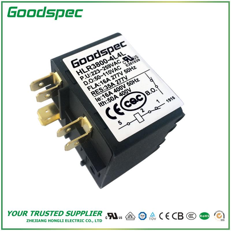 HLR3800-4L4L POTENTIAL TYPE MOTOR STARTING RELAY – Hongli Electric